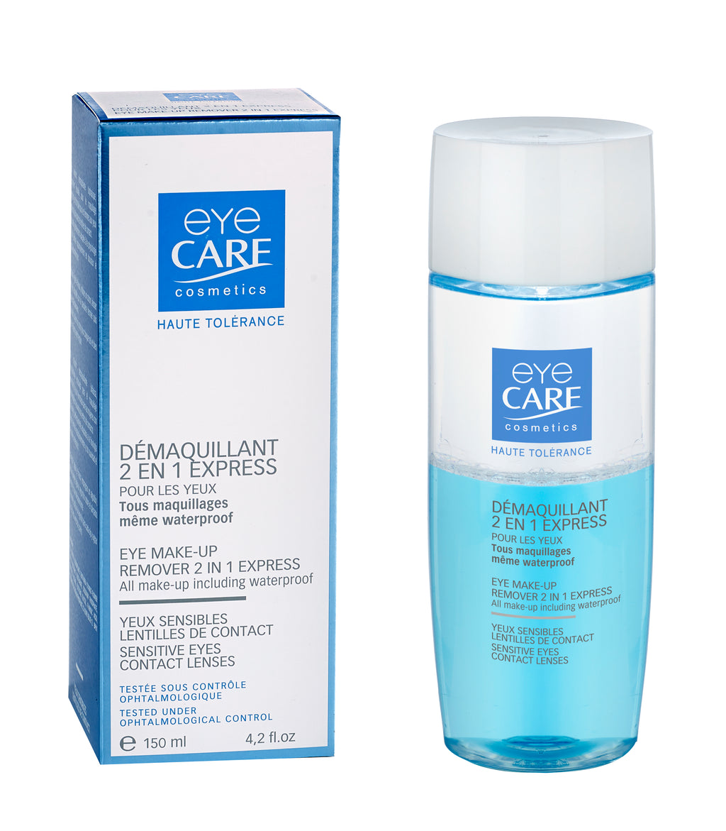 EYE MAKEUP REMOVER 2 IN 1 EXPRESS – Eye Care Cosmetics SA